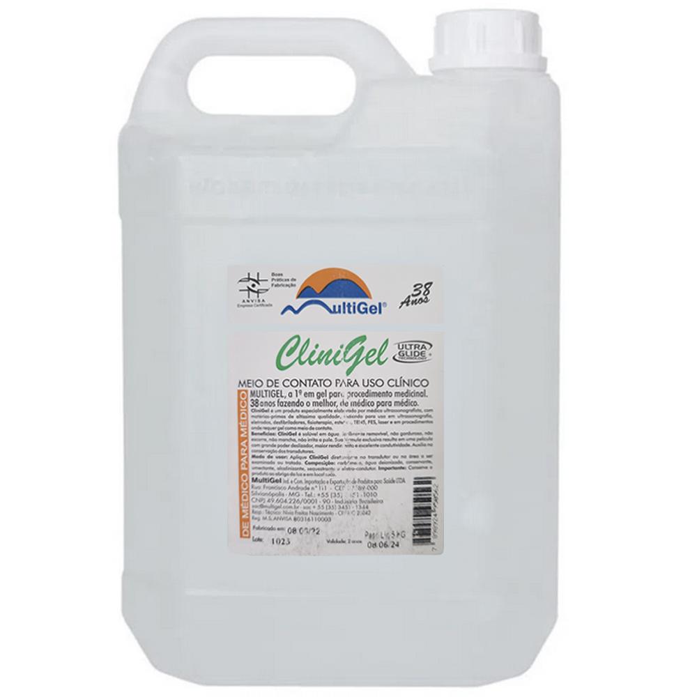 Gel Condutor ECG Ultrasson 5kg Clinigel / Compre Aqui.